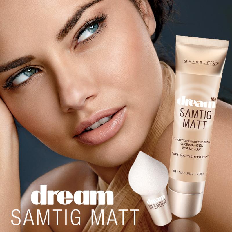 Maybelline New York Dream Samtig Matt Creme-Gel Make-Up Nude 21 ...