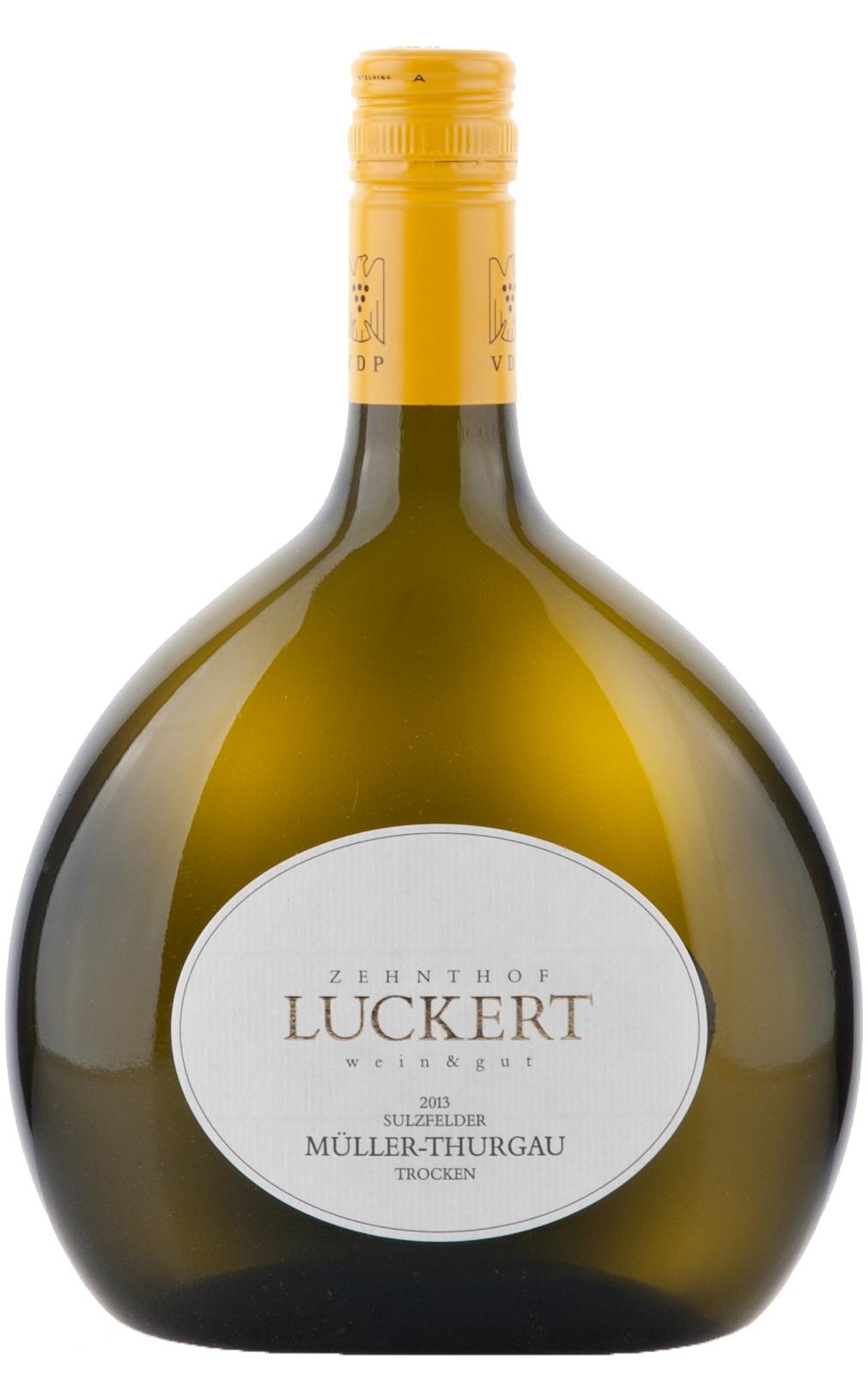 Luckert Weingut Zehnthof Sulzfelder Müller-Thurgau 2013 trocken (6 x 0. ...