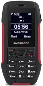 swisstone SC 230 - Dual SIM Handy schwarz: Amazon.de: Elektronik