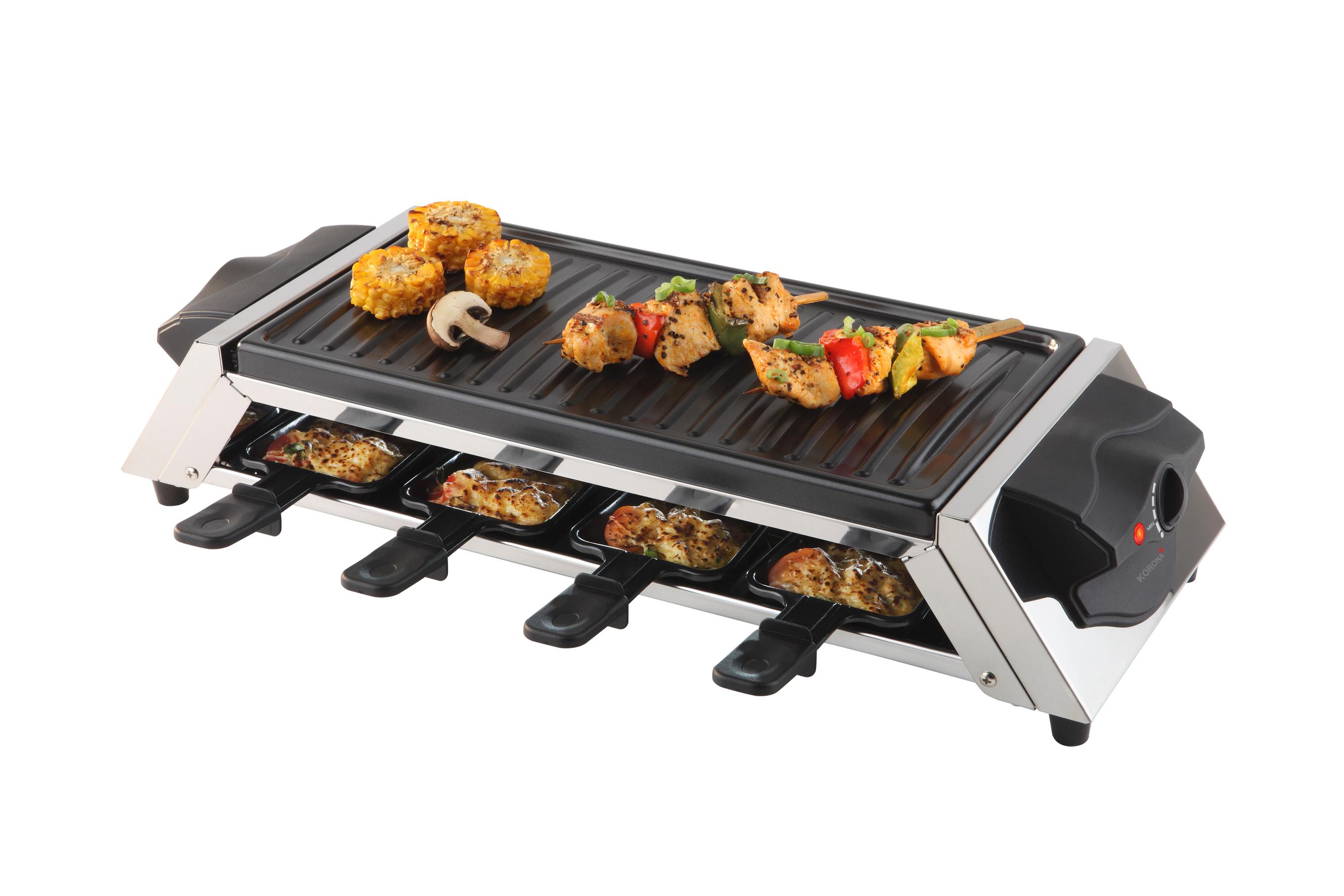 Amazon.de: Korona Raclette-Grill 45020 / ca. 1200 Watt / für 8 Personen ...