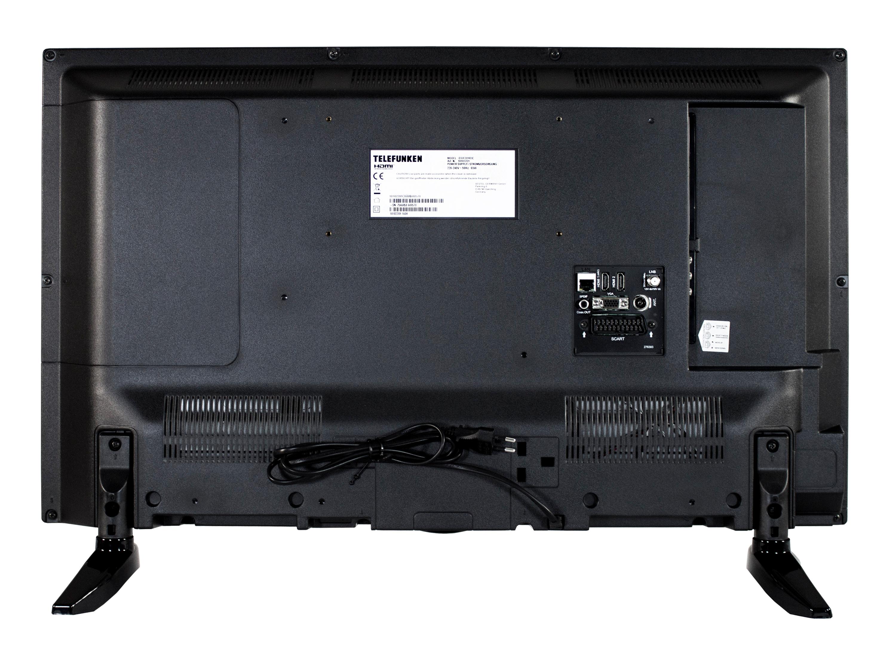 Telefunken D32F289R3C 81 cm (32 Zoll) Fernseher (Full HD, Triple Tuner ...