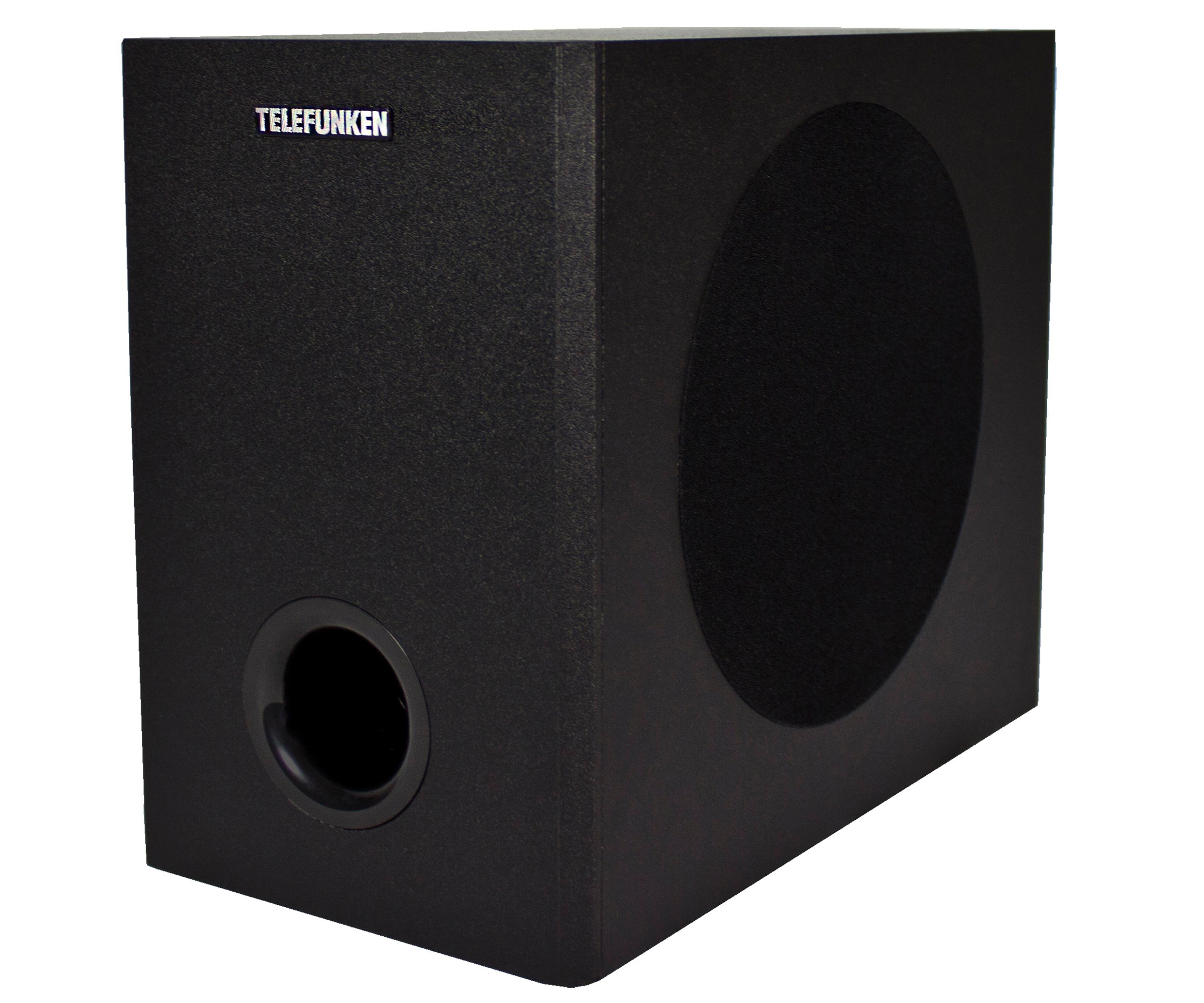 Telefunken SBS100W TV-Soundbar (mit kabellosem Subwoofer, Bluetooth, 2x ...