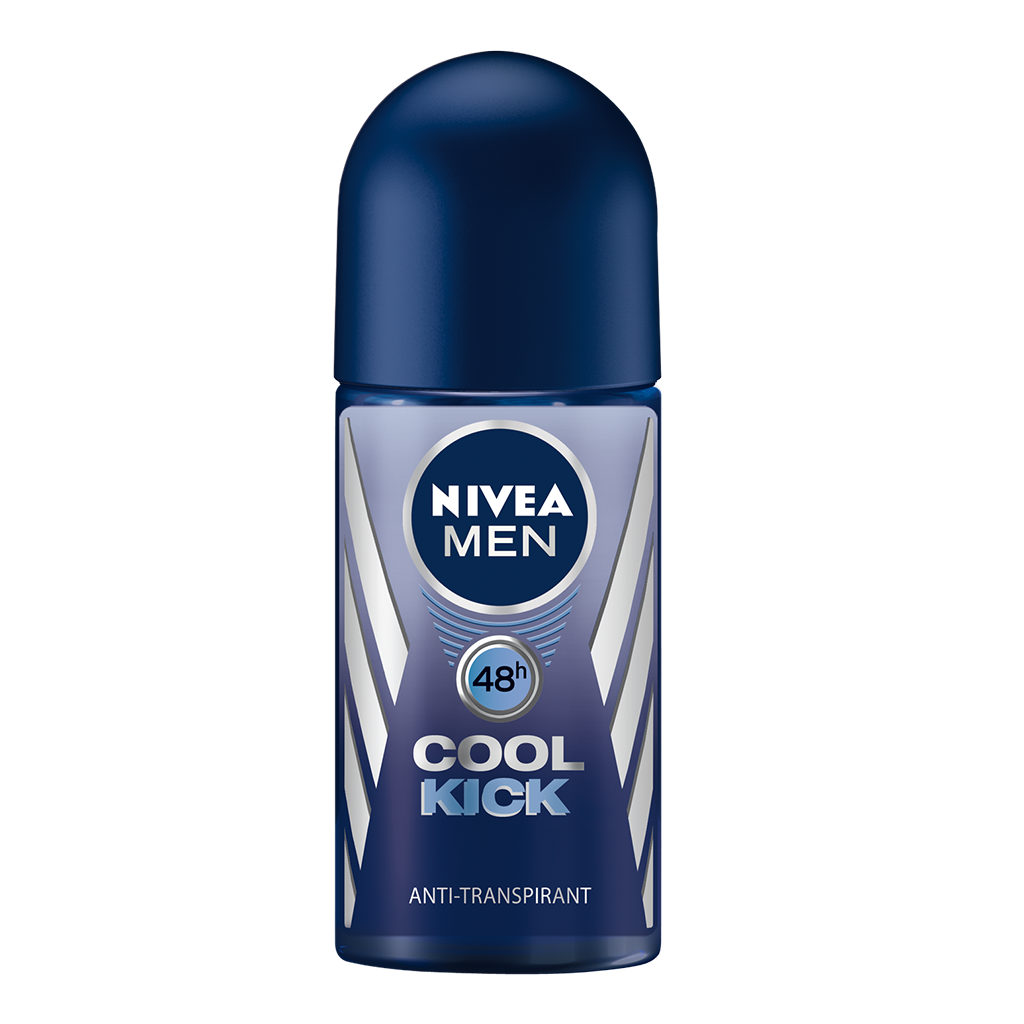 Nivea Men Cool Kick Deo Roll-on, Antitranspirant, 3er Pack (3 x 50 ml ...