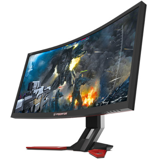 Acer Predator Curved Monitor schwarz/rot: Amazon.de: Computer & Zubehör