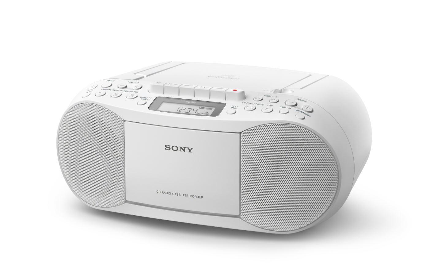 Sony CFD-S70 Boombox (CD, Kasette, Radio) weiß: Sony: Amazon.de: Audio ...