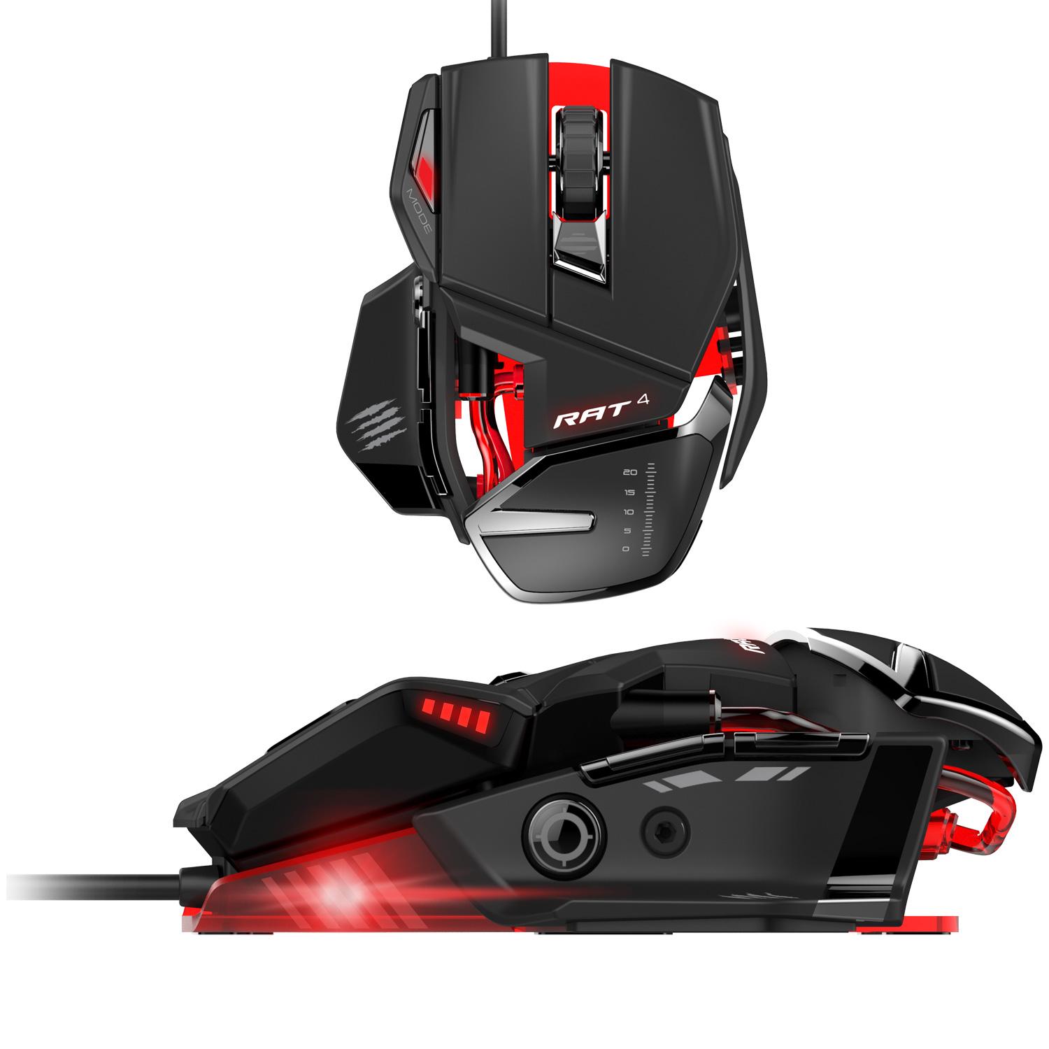 Mad Catz RAT 4 Gaming Maus für PC: Amazon.de: Computer & Zubehör