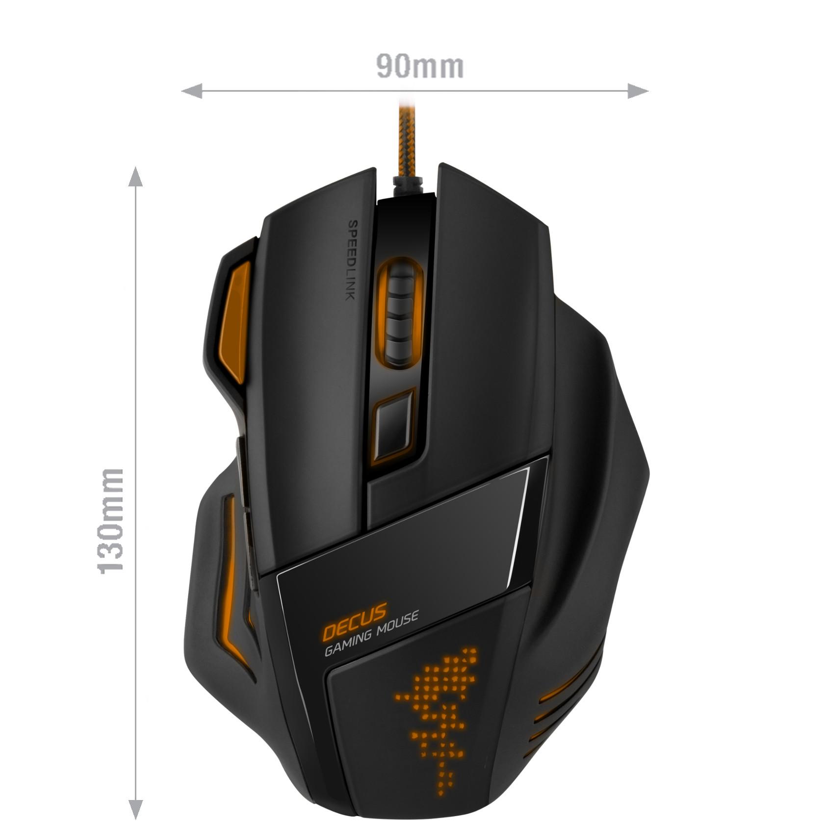 Speedlink Decus Gaming Maus rot: Amazon.de: Computer & Zubehör