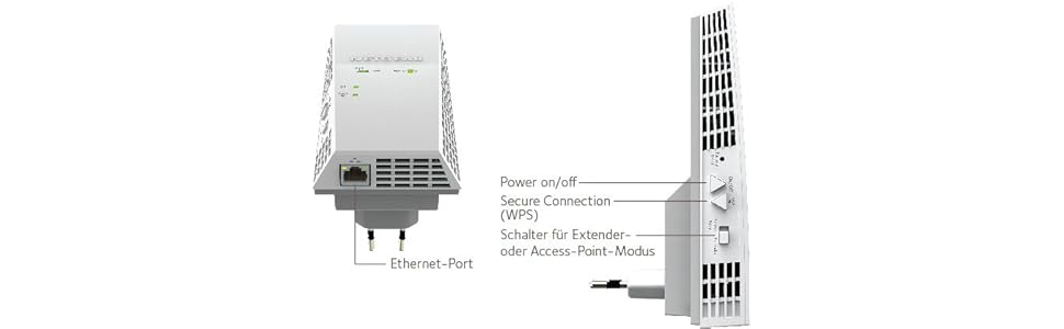 Netgear EX6400-100PES Dual-Band-WLAN: Amazon.de: Computer & Zubehör