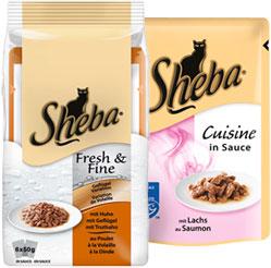 Sheba Fusion Katzenfutter Huhn und Kalb, 24 Dosen (24 x 80 g) : Amazon ...