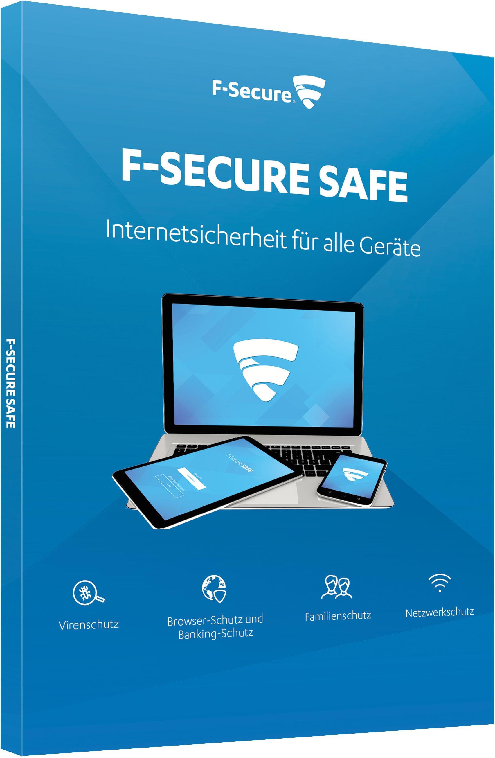 F-Secure SAFE Internet Security - 2 Jahre / 3 Geräte: Amazon.de: Software