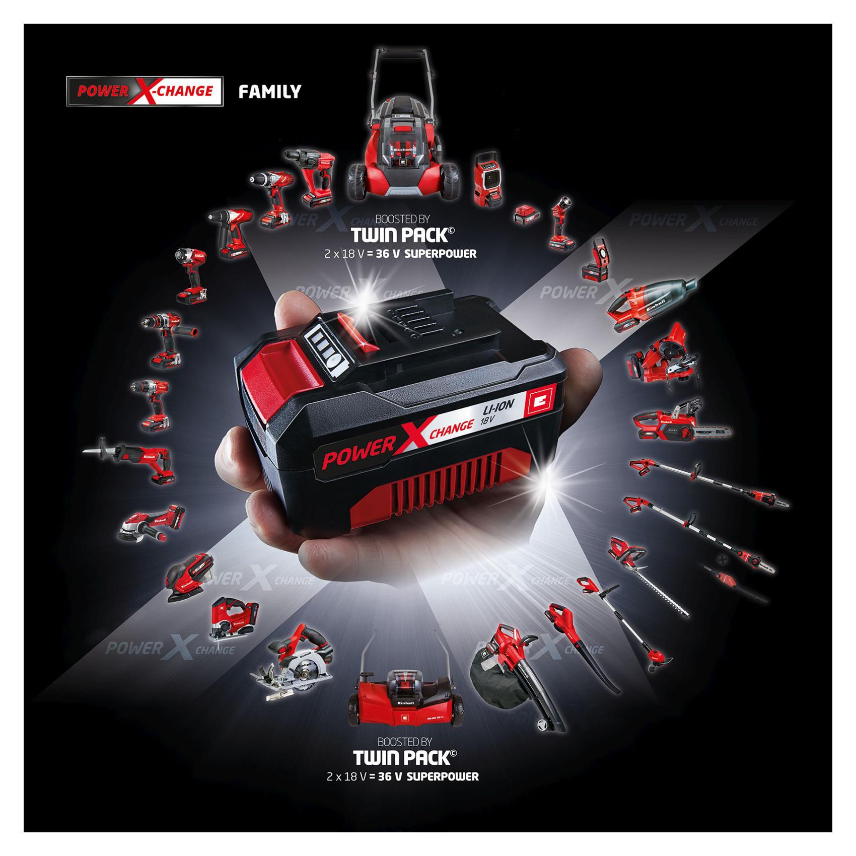 Einhell System Akku Power X-Change (Lithium Ionen Akku, 18 V, 5,2 Ah ...