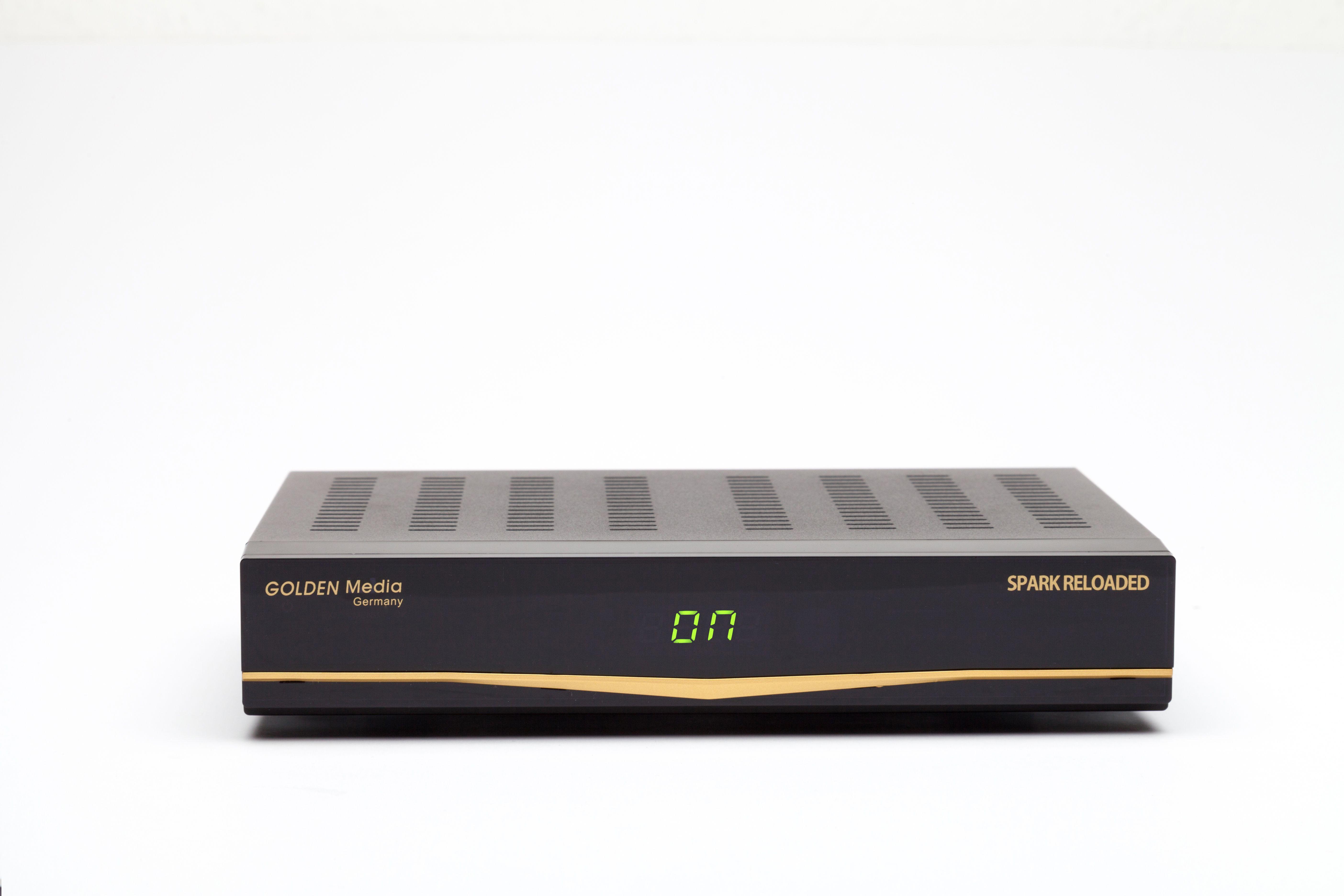 Golden Media Spark Reloaded HD Receiver (DVB-S2, E2, Linux, Dual Boot ...