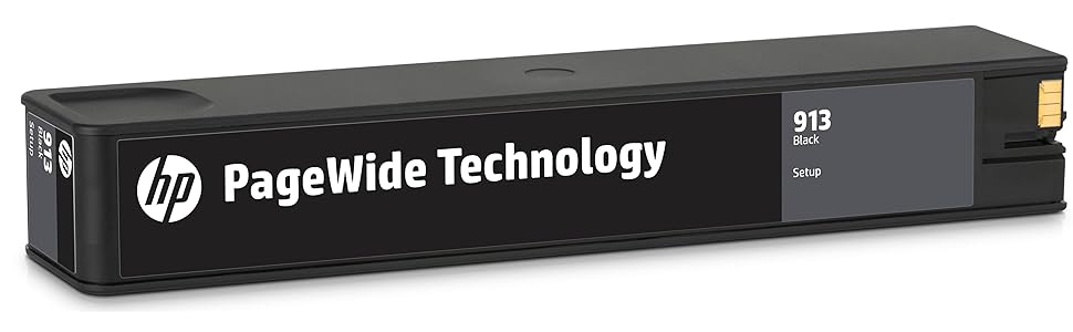HP 913A (L0R95AE) Original Druckerpatrone Schwarz für HP PageWide 352 ...