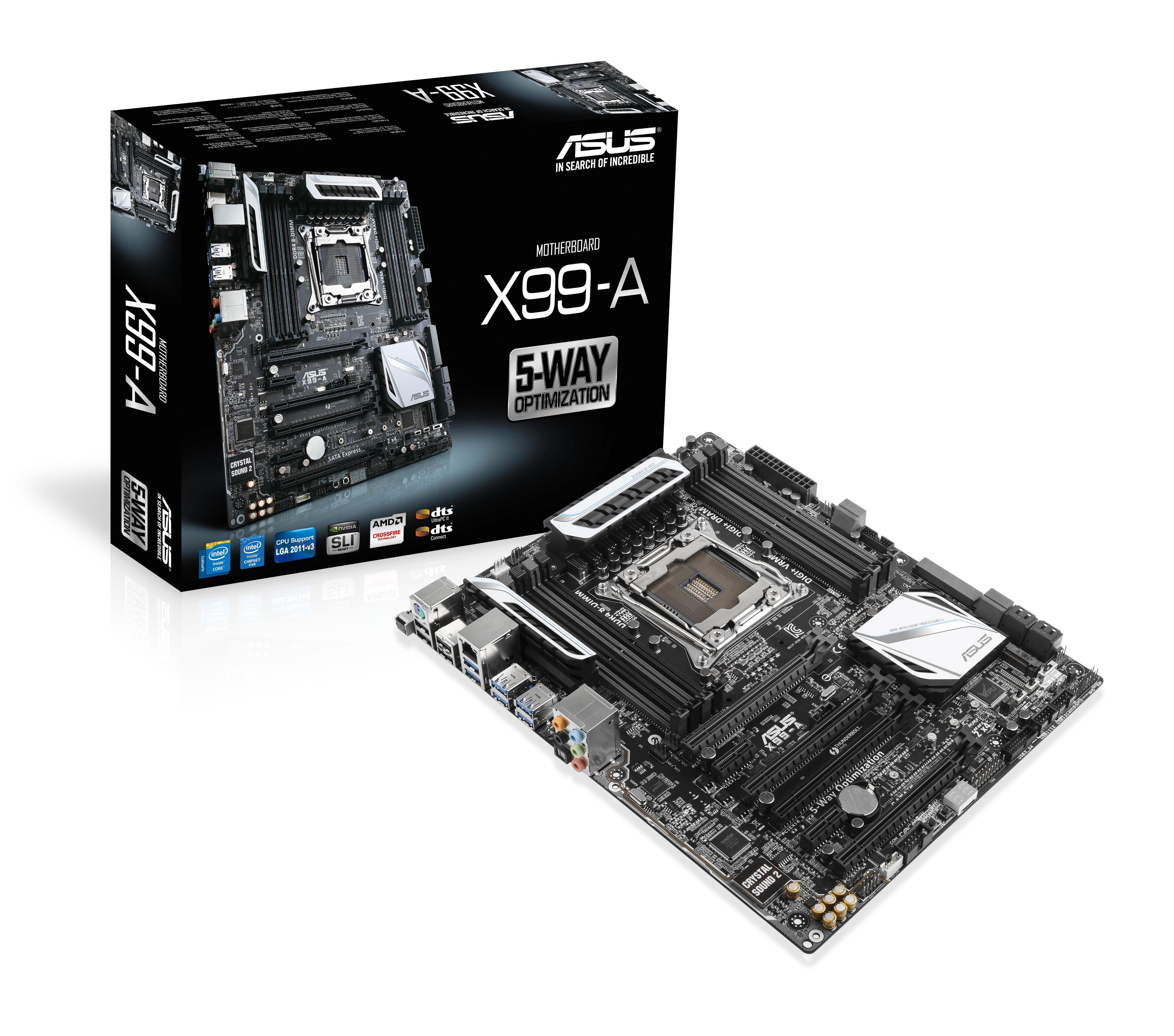Asus X99-A Mainboard Sockel 2011-3: Amazon.de: Computer & Zubehör