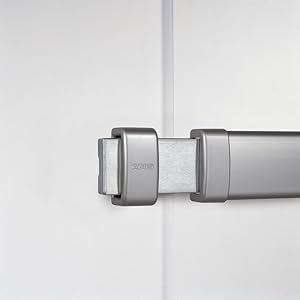 ABUS Panzerriegel PR2700 für Haus- und Wohnungstüren, weiß, 49090: Amazon.de: Baumarkt