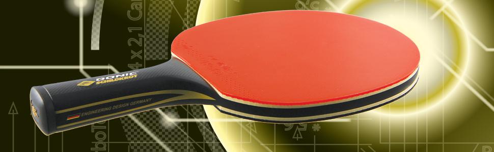 Donic-Schildkröt Tischtennis Schläger Carbotec 7000 Premium-Schläger ...