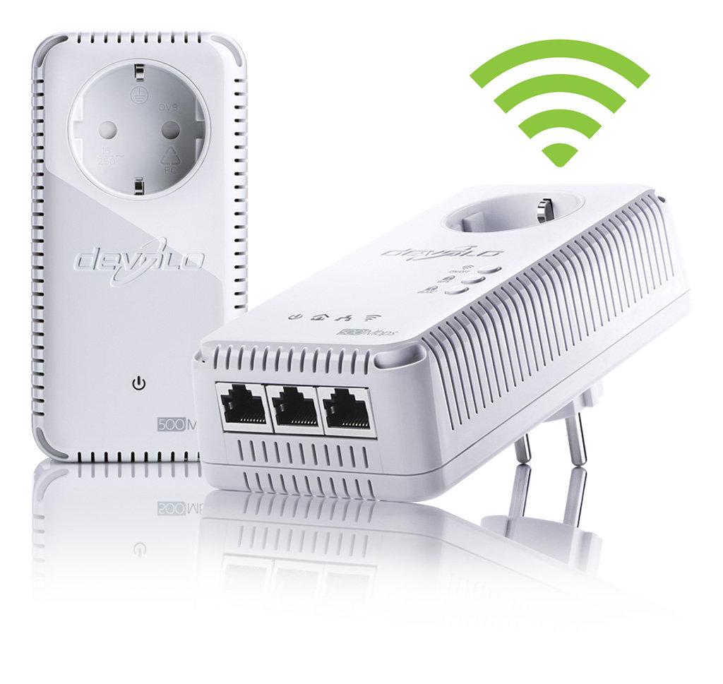 devolo dLAN 500 AV Wireless+ Starter Kit Powerline: Amazon.de: Computer ...