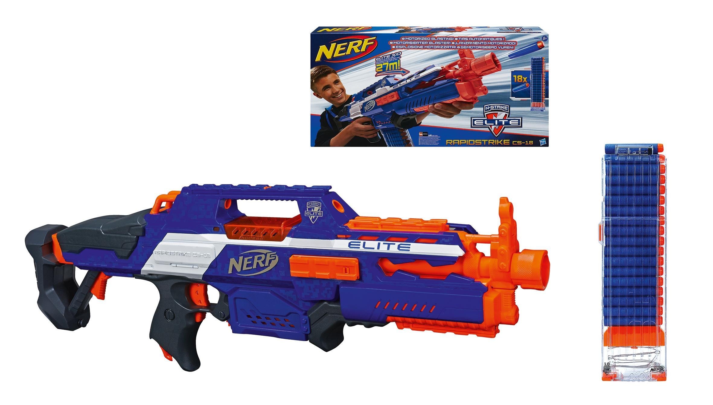 Hasbro Nerf A3901E35 - N-Strike Elite Rapidstrike, Spielzeugblaster ...