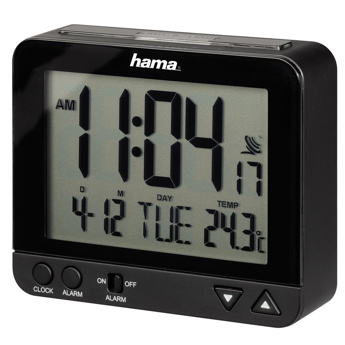 Amazon.de: Hama Funk Wecker RC550 (sensorgesteuerte Nachtlichtfunktion ...