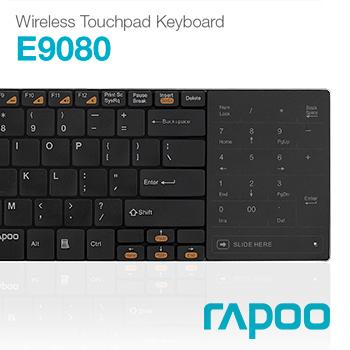 Rapoo E9080 Wireless Touchpad Tastatur: Amazon.de: Computer & Zubehör