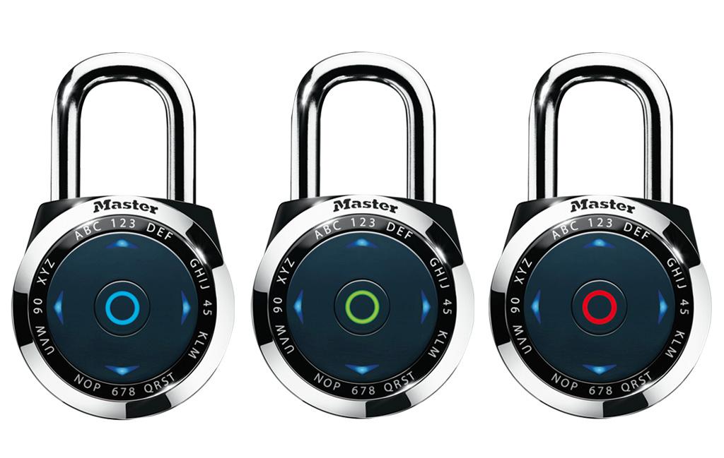 Master Lock Digitales Vorhängeschloss eOne mit elektronischer Zahlen ...