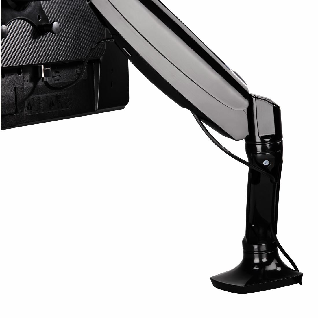 Hama Monitorhalterung Fullmotion Schwarz: Amazon.de: Computer & Zubehör