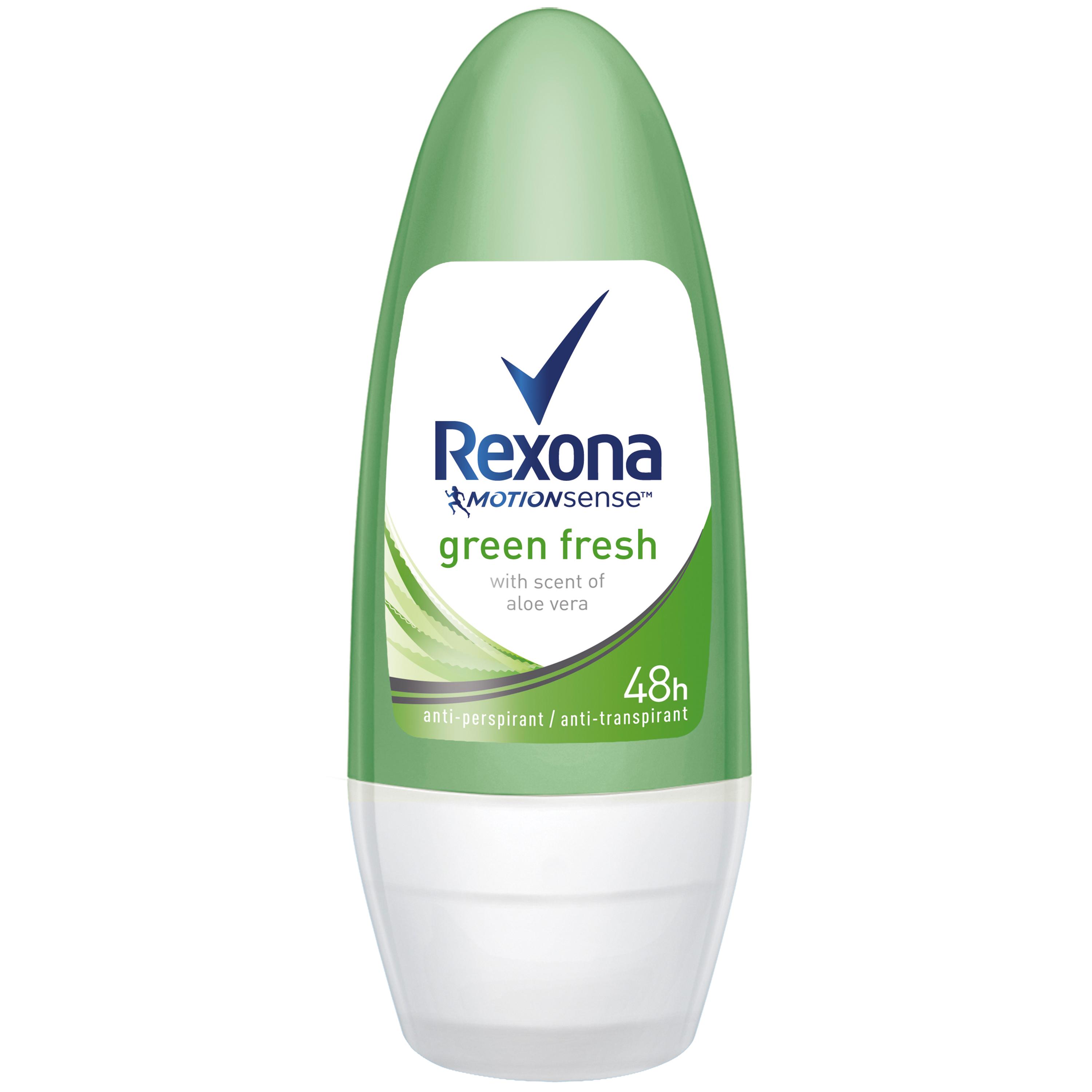 Rexona Deo Roll-on Green Fresh Anti-Transpirant, 6er Pack (6x 50 ml ...