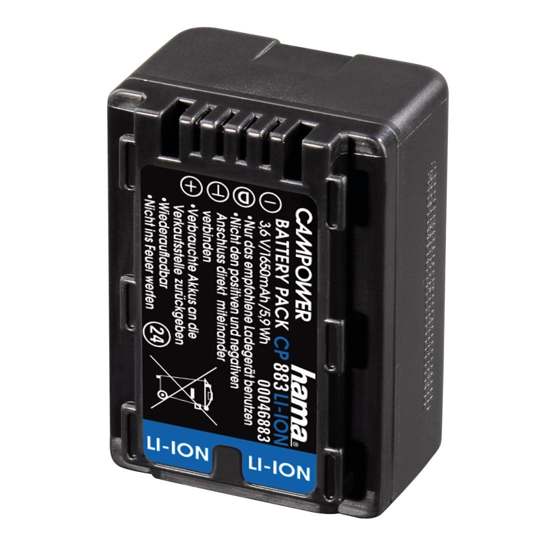 Hama Li-Ion-Akku für Panasonic VW-VBK180: Amazon.de: Kamera