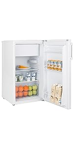Ultratec Mini-Bar, Mini Kühlschrank mit Eisfach, Tischkühlschrank, 46 ...