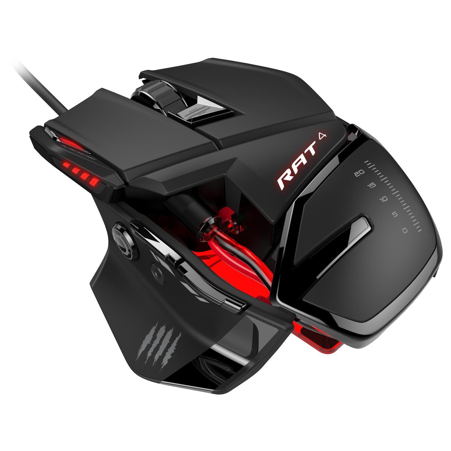 Mad Catz RAT 4 Gaming Maus für PC: Amazon.de: Computer & Zubehör