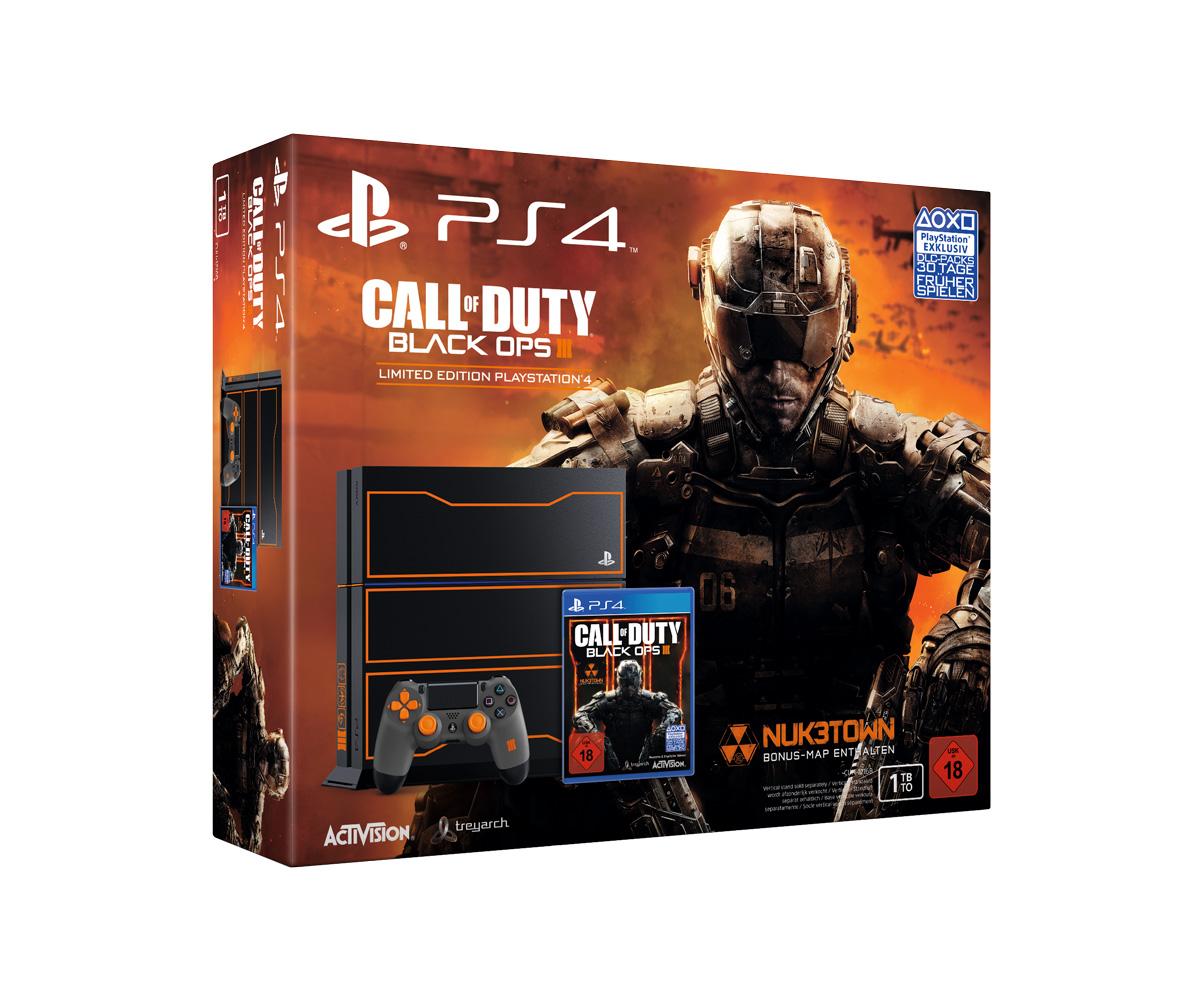 PlayStation 4 - Konsole (1TB) Limited Edition Call of Duty: Black Ops ...