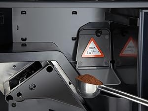 Miele CVA 6401 Einbau-Kaffeevollautomat mit Bohnenmahlwerk, edelstahl ...
