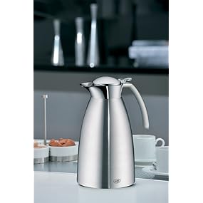 Alfi Isolierkanne Gusto TT, Edelstahl mattiert 1,0 l: Amazon.de: Küche & Haushalt