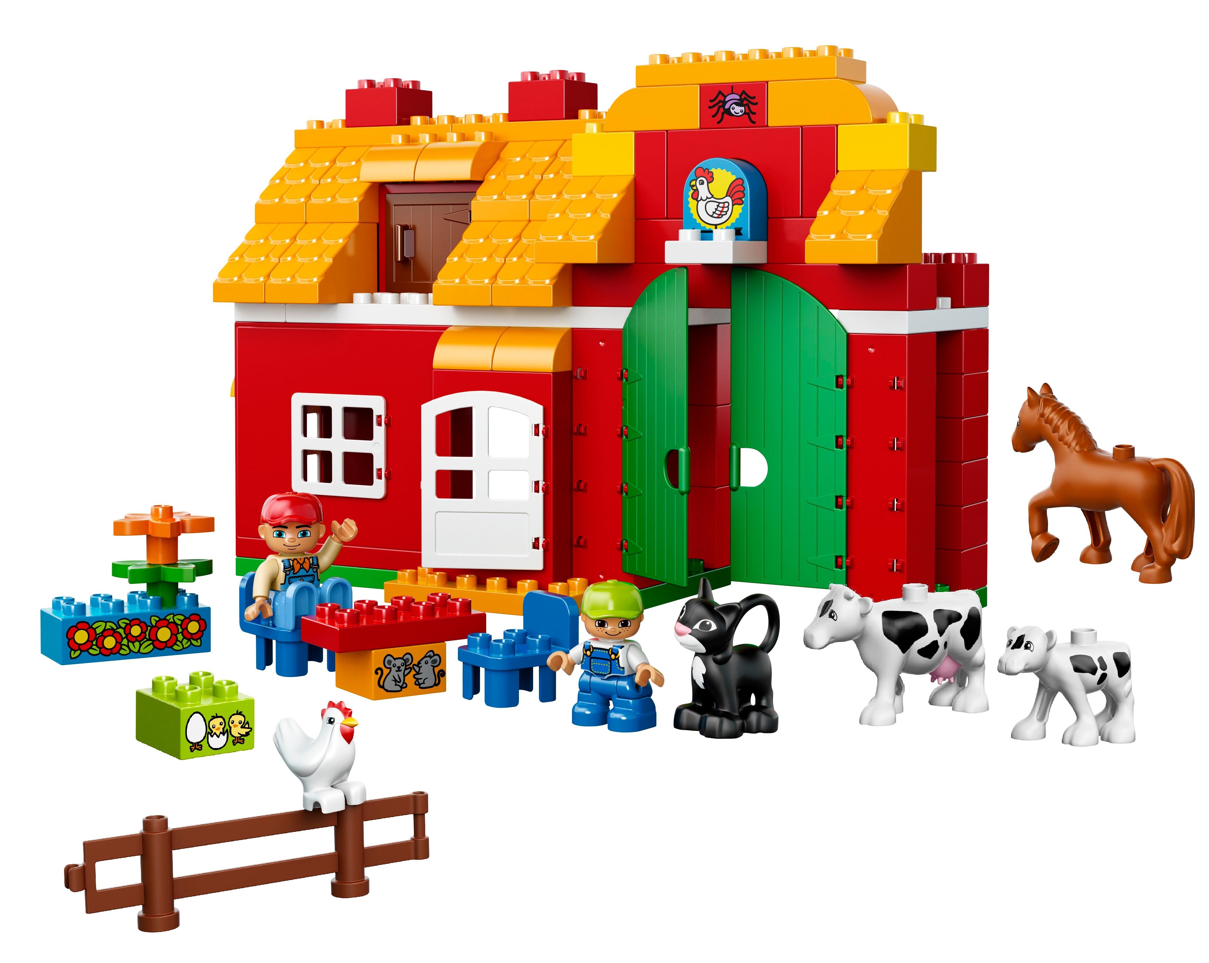 LEGO Duplo 10525 - Großer Bauernhof, Kleinkinder-Spielzeug, große ...