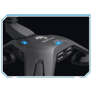 Roccat Apuri USB Hub inkl. Mauskabel-Halterung: Computer & Zubehör