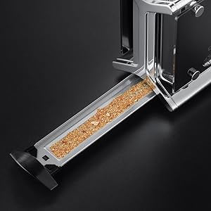 Amazon.de: Russell Hobbs Black Glass 20370-56 Toaster (1080 Watt ...