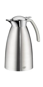 Alfi Isolierkanne Gusto TT, Edelstahl mattiert 1,0 l: Amazon.de: Küche & Haushalt