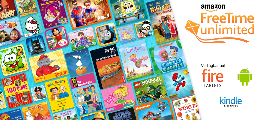 Amazon FreeTime Unlimited - Monthly Subscription: Amazon.de: Alle Produkte