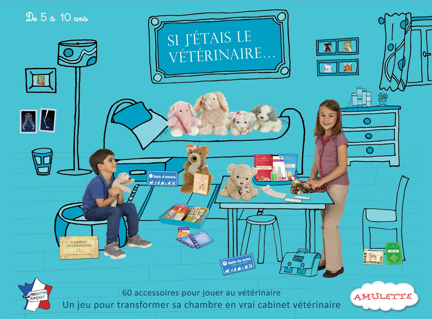 Amulette - VETO - Jeu de Société - Si J'étais le Vétérinaire - Nouvelle ...