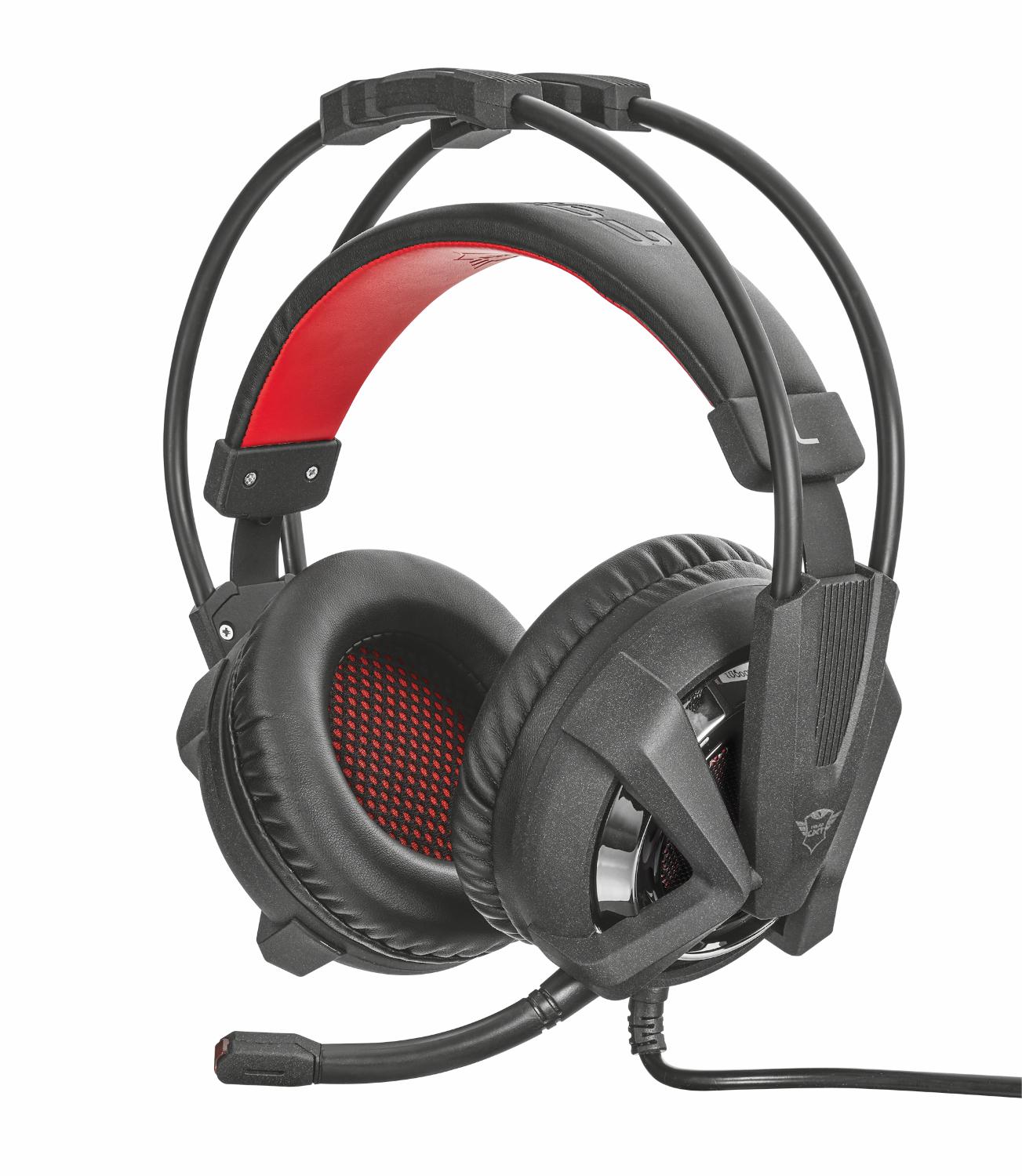 Trust Gaming GXT 353 Verus Casque Gamer Illuminée avec Vibration des ...