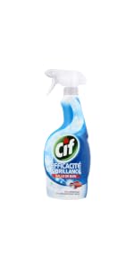 CIF Efficacité et Brillance Salle de bain 750 ML: Amazon.fr: Hygiène et ...