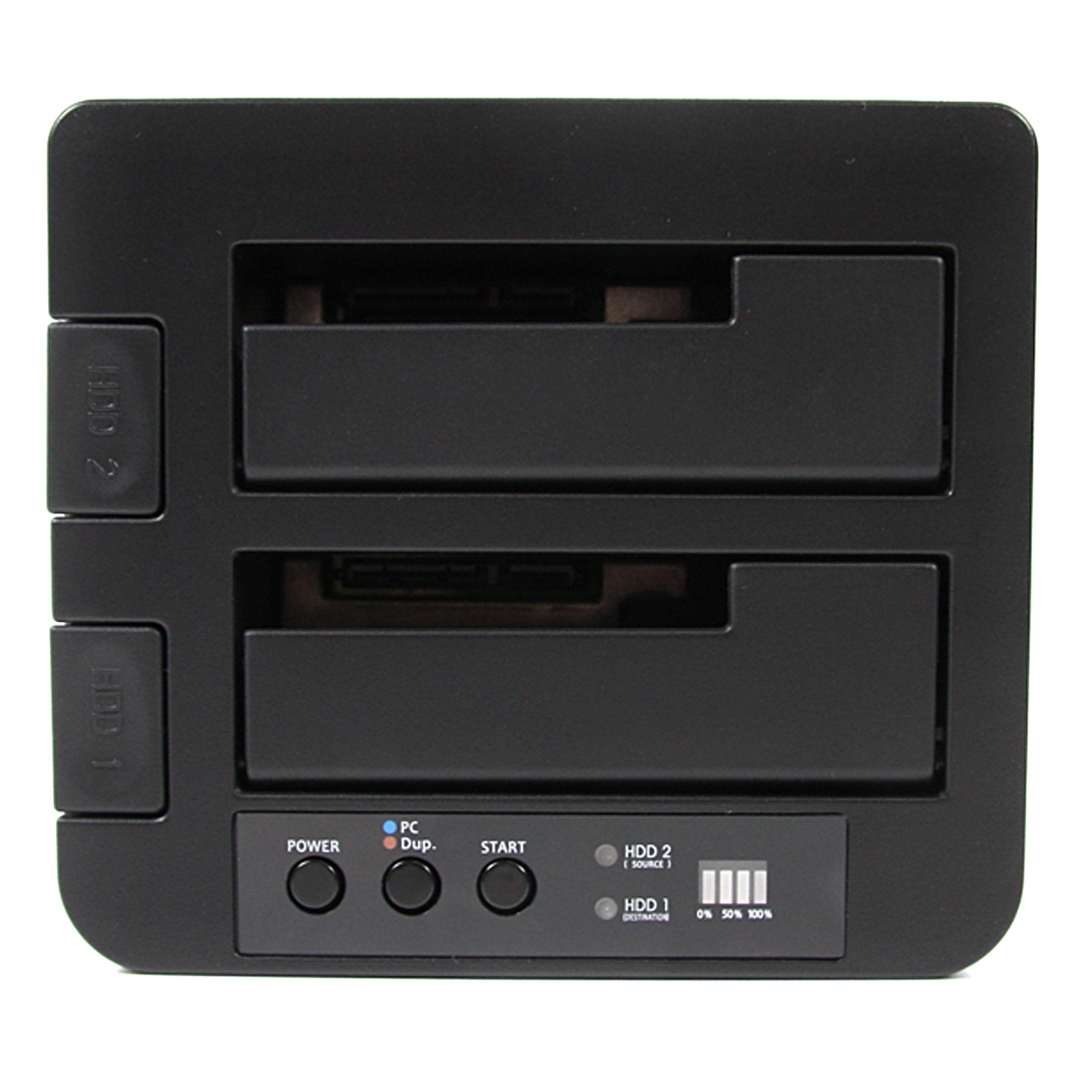 StarTech.com Duplicateur de disque dur autonome USB eSATA vers SATA ...