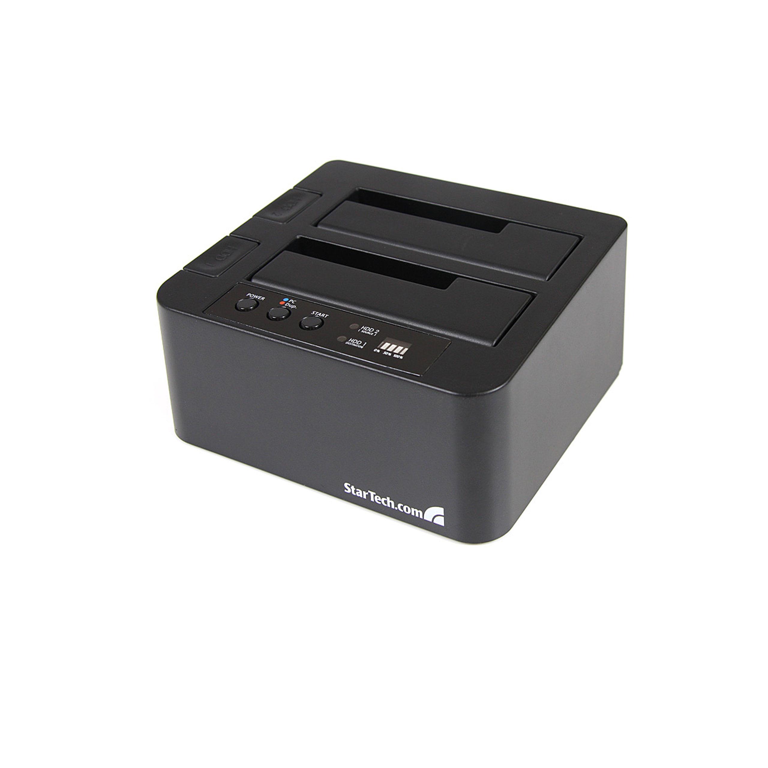 StarTech.com Duplicateur de disque dur autonome USB eSATA vers SATA ...