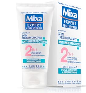 Mixa Expert Peau Sensible - Soin Très Hydratant Anti-Imperfections 2 en ...