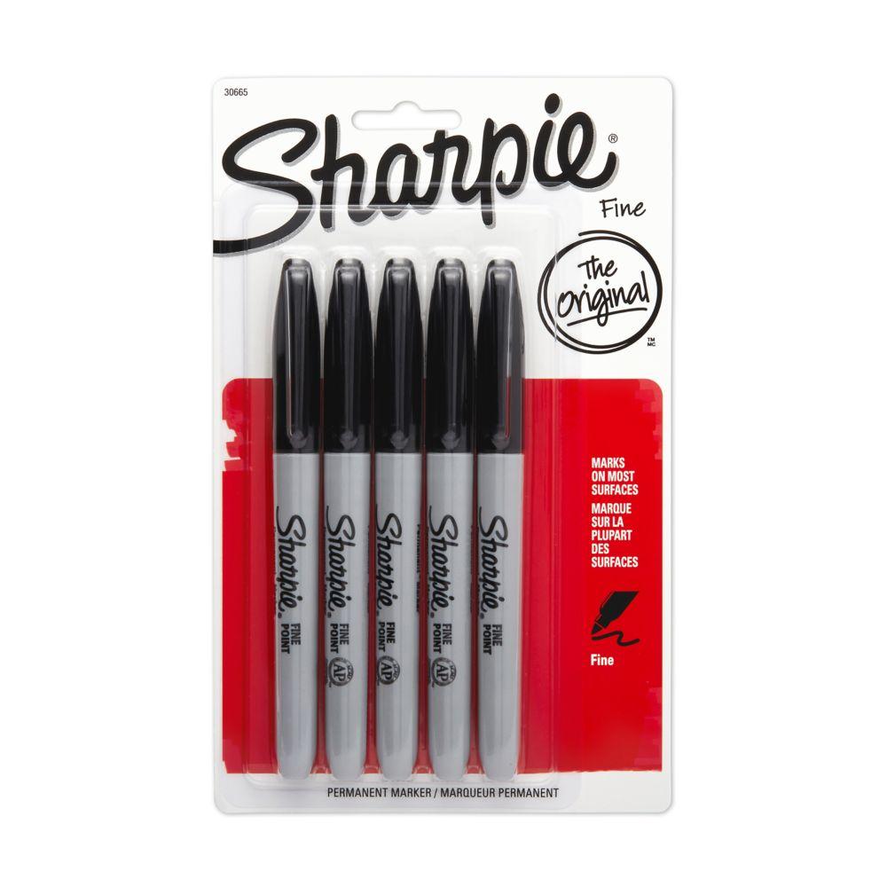 Sharpie S0811000 Marqueur Permanent Noir: Amazon.fr: Fournitures de bureau