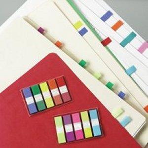 Post-it Pack de 20 Mini Marque-pages Néon Lot de 5 : Amazon.fr ...