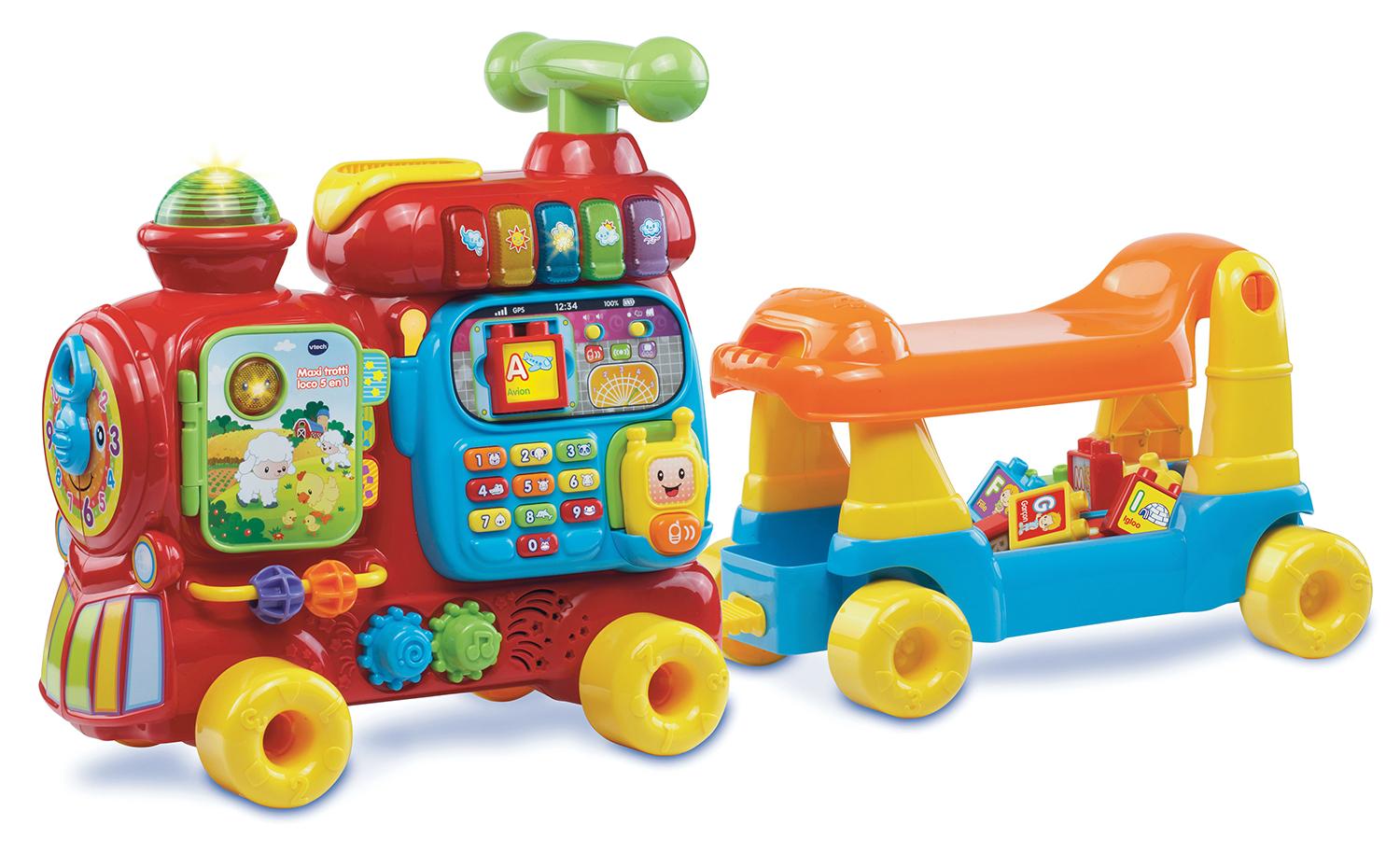 Vtech - 181905 - Porteur - Maxi Trotti Loco 5 En 1: Amazon.fr: Jeux et ...