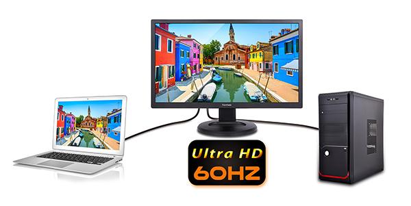 ViewSonic VG2860MHL-4K Ecran PC 28" 4K UHD (TN, 3840 x 2160, 10bit, DVI ...