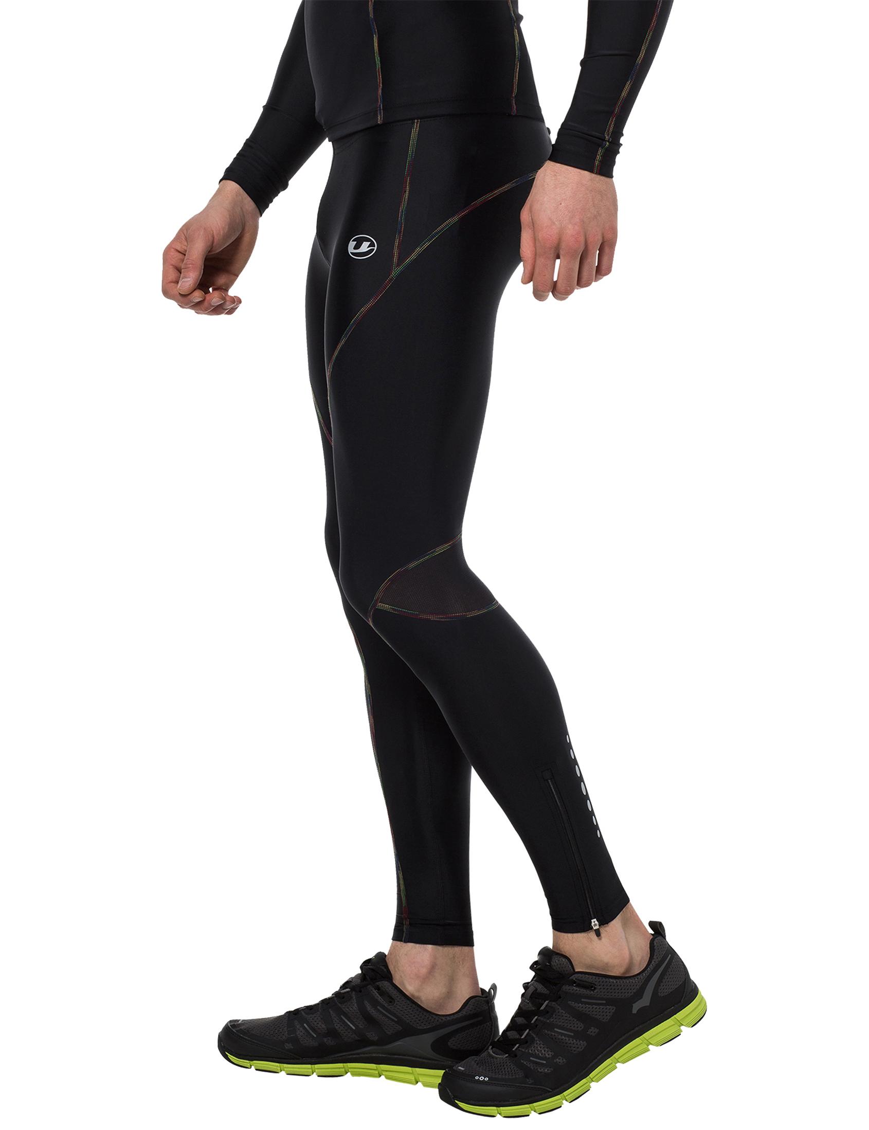 Ultrasport Rainbow Pantalon de compression Homme: Amazon.fr: Sports et ...
