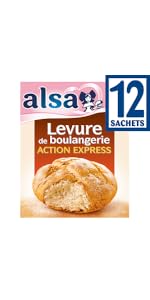 Alsa Levure Chimique Alsacienne 48 Sachets : Amazon.fr: Epicerie